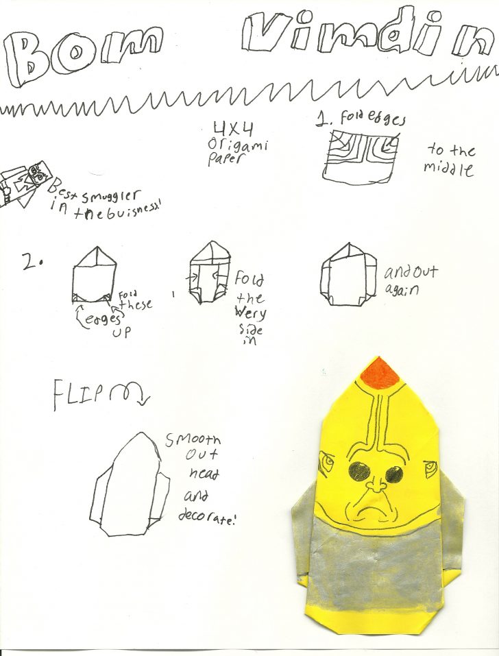 How To Make An Origami Emperor Palpatine